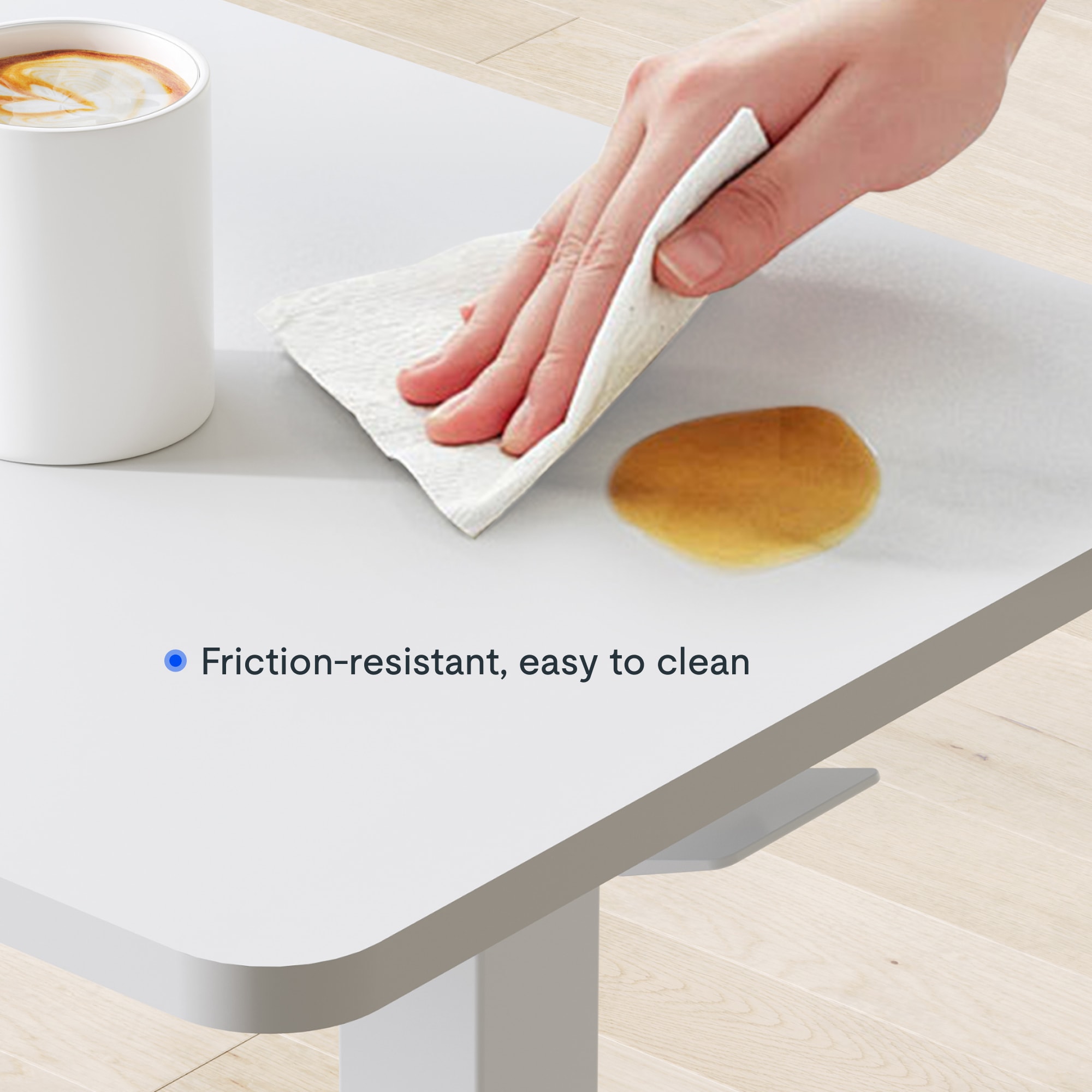 Height Adjustable Overbed Table | Flexispot